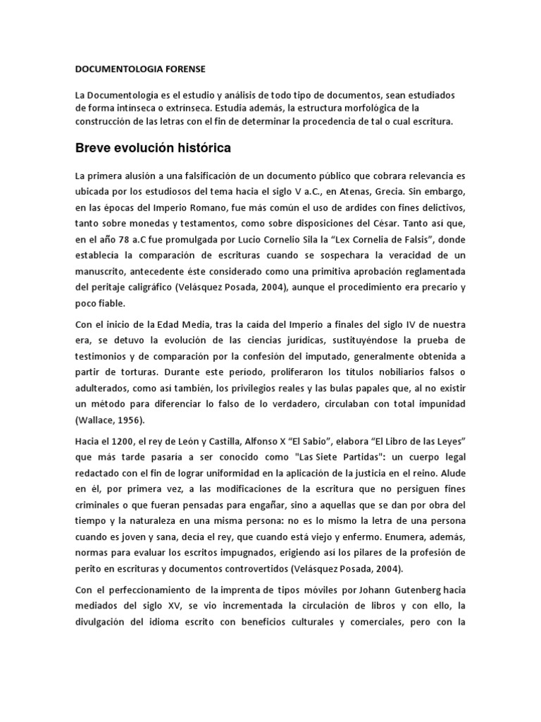 DOCUMENTOLOGIA FORENSE | Tinta | Color