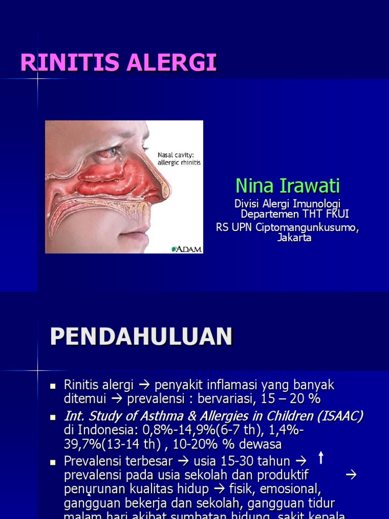 Kuliah Rinitis Alergi | PDF