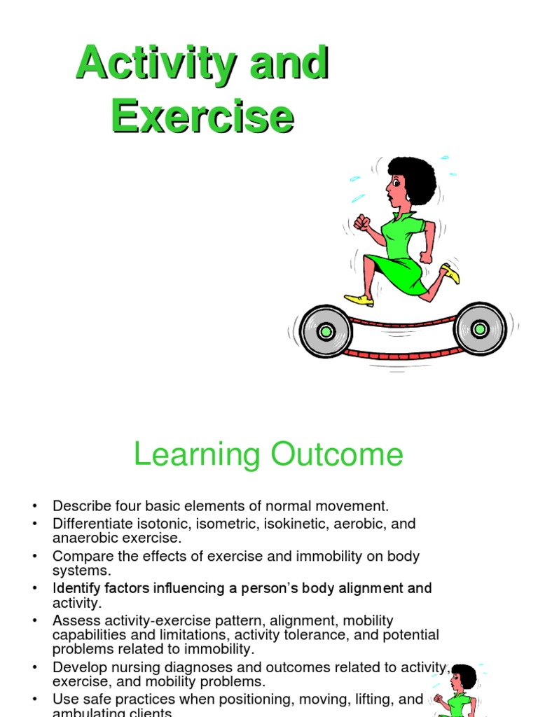 Activity and Exercise | PDF | Physical Exercise | Muscle