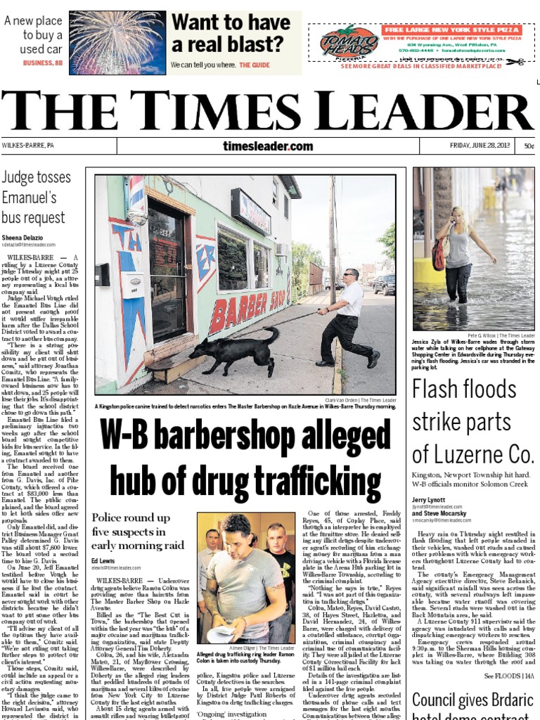 Times Leader 06-28-2013 | PDF | Beekeeper | Government