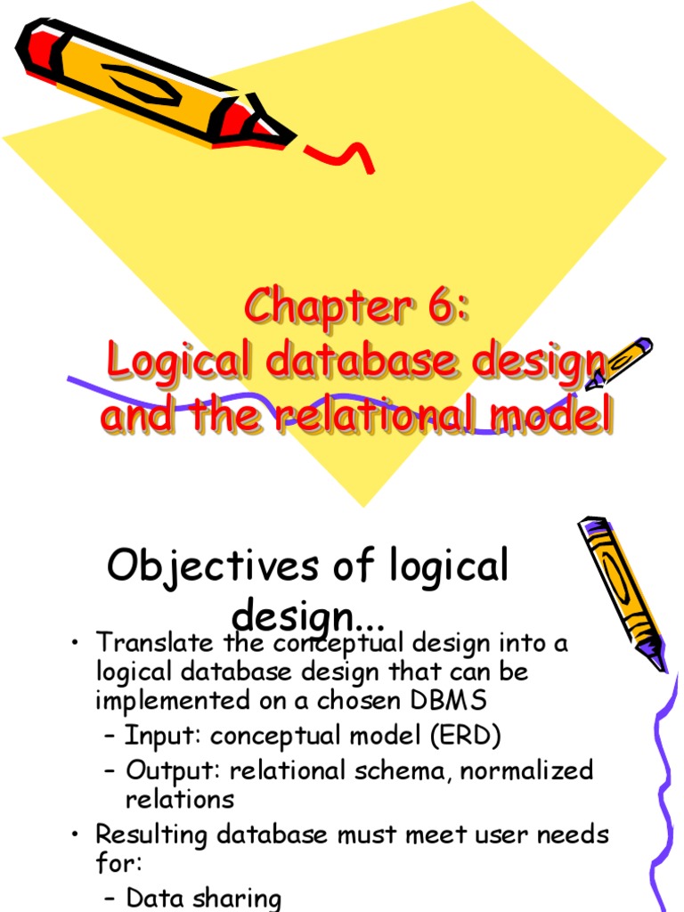 Logical Database Design and The Relational Model | Download Free PDF | Relational Database ...