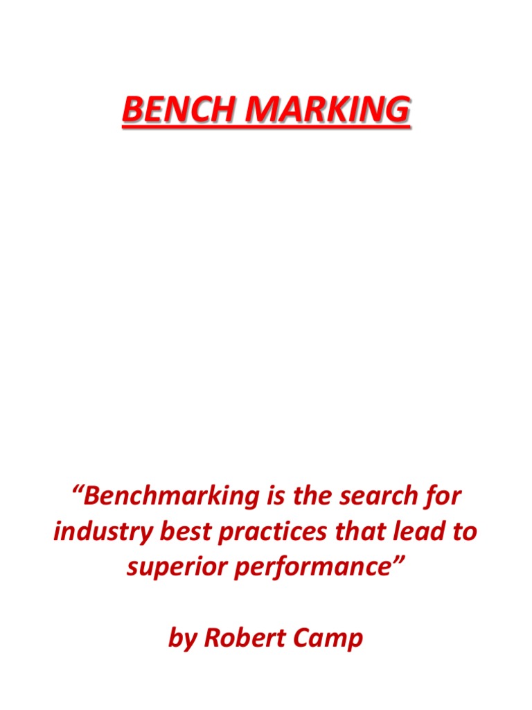 Bench Marking | PDF