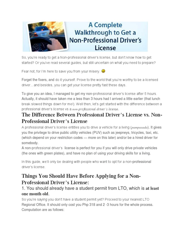 Drivers Exam | Download Free PDF | Driver's License | Physical Examination
