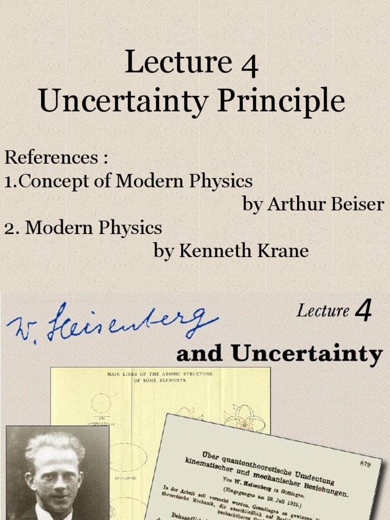 Heisenberg's Uncertainty Principle Explained | PDF | Uncertainty ...