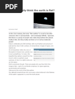Why Earth Is Not Flat | PDF | Science