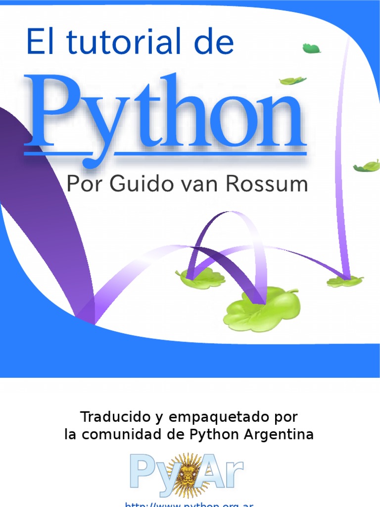 Tutorial Python 3 | PDF | Python (lenguaje de programación) | Lenguaje ...