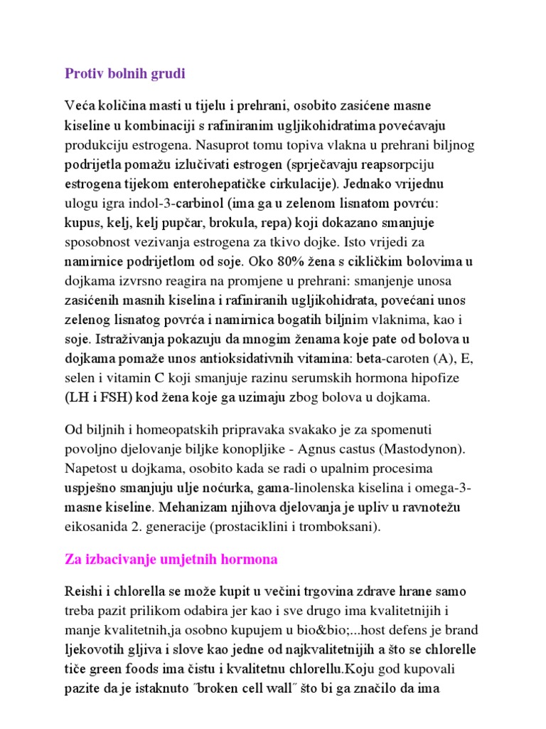 Čaj Protiv Kandide I Biljke Za Jetru | PDF