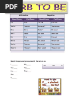 To Be Exercise | PDF | Linguistic Typology | Cognitive Science