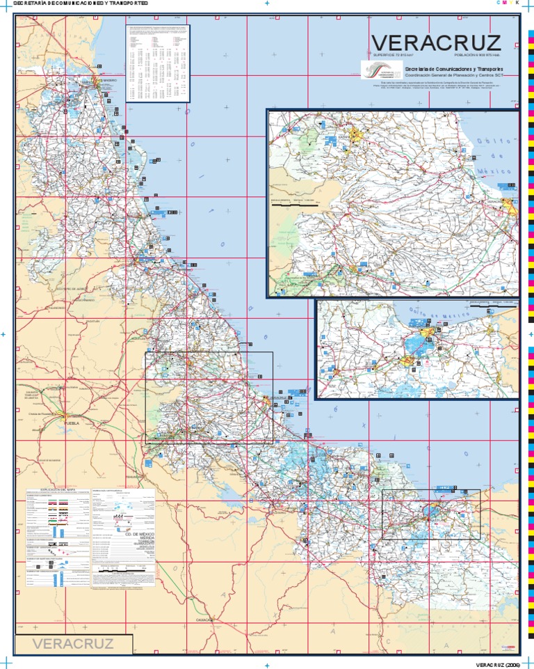 Mapa SCT Veracruz | PDF