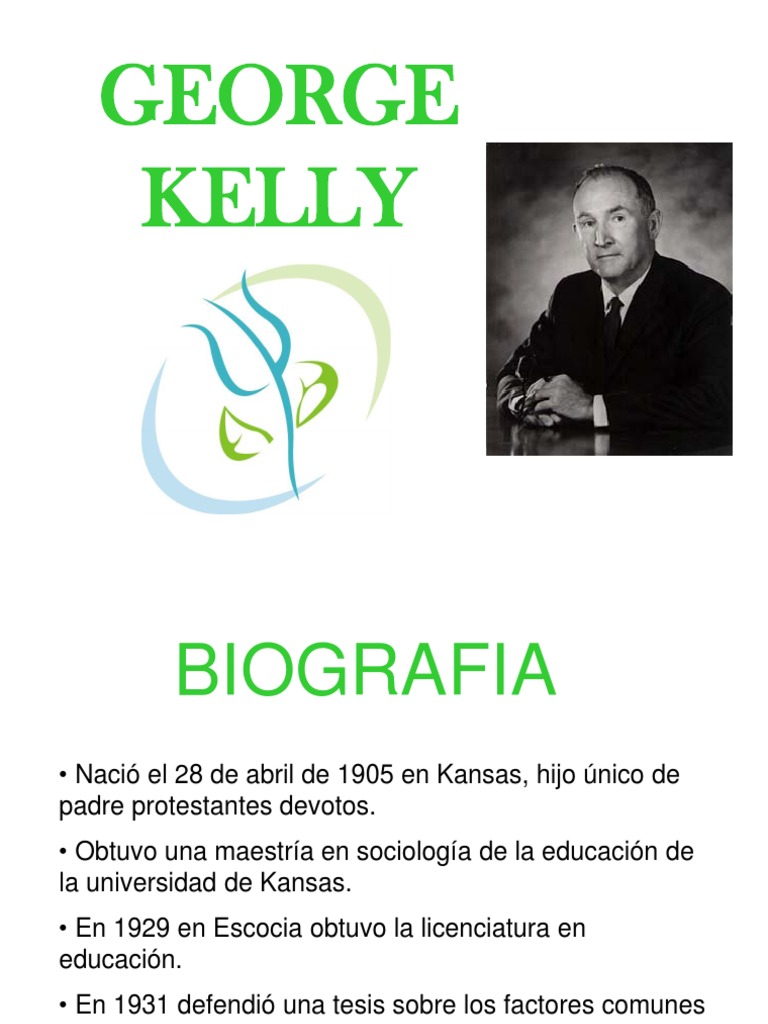 George Kelly | PDF | Sicología | Epistemología