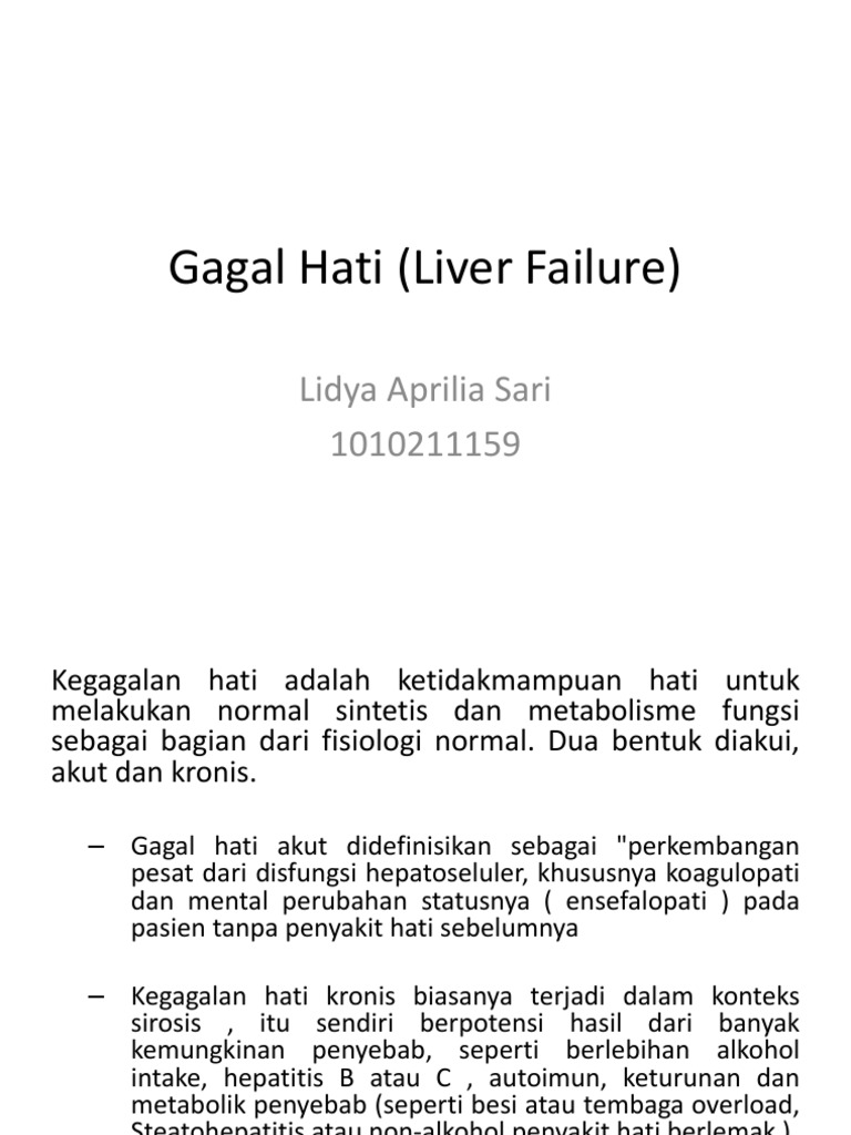 Gagal Hati | PDF