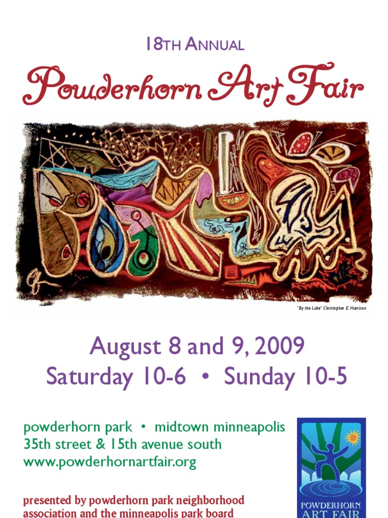 Powderhorn Art Fair Program 2009 | PDF | Minneapolis | Collage