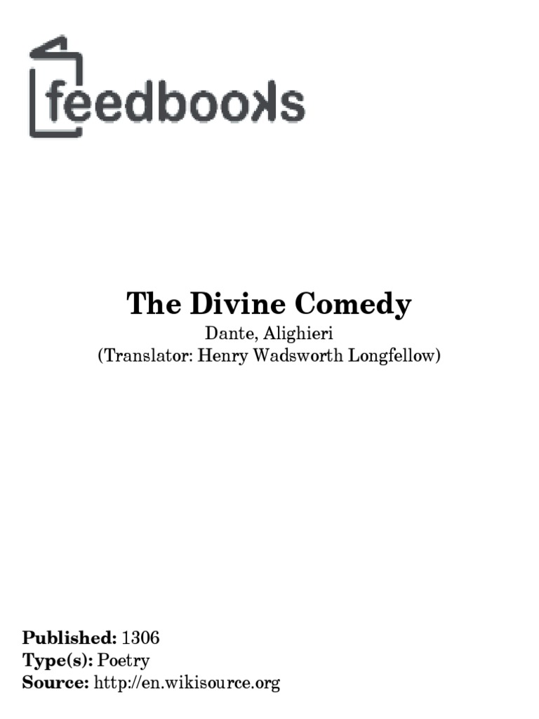 The Divine Comedy | PDF | Dante Alighieri | Divine Comedy