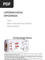 WOC Hypospadia | PDF | Pengembangan Diri