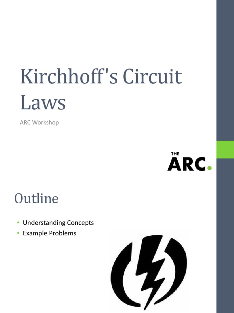 Kirchhoff's Circuit Laws Workshop | PDF | Teaching Methods & Materials ...