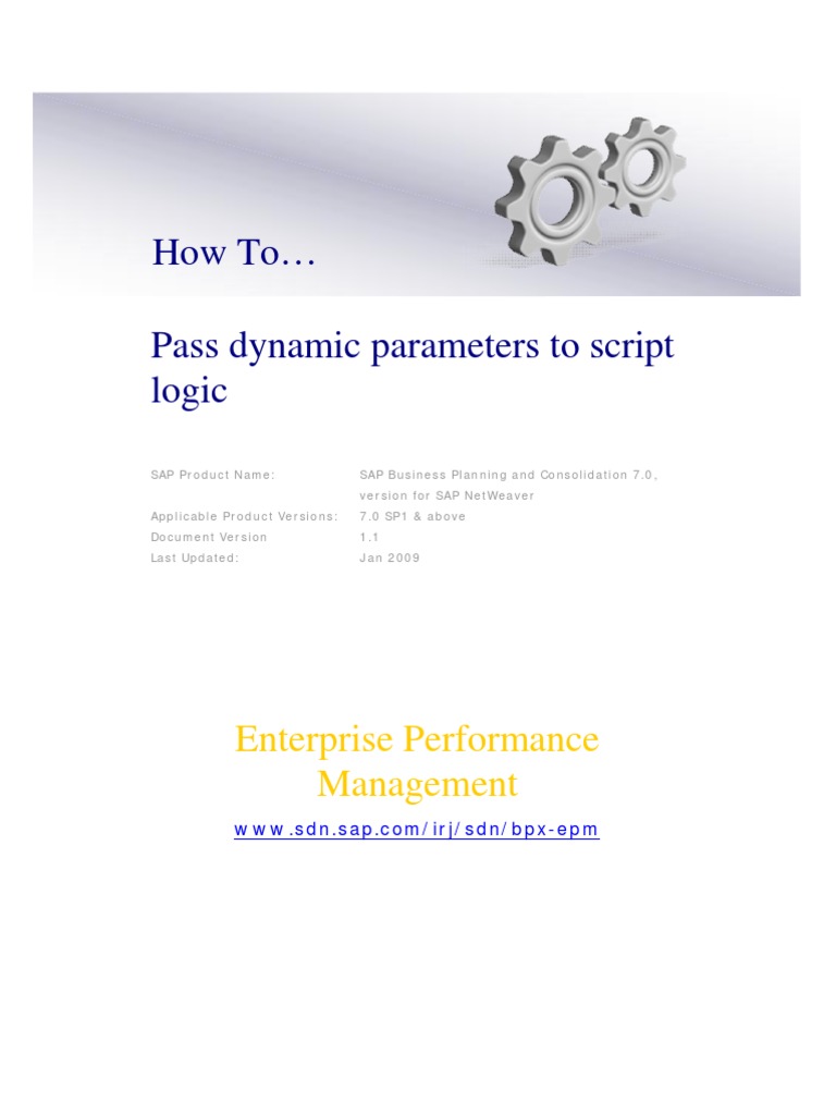 How To Pass Parameters Dynamically | PDF How To Pass Parameters Dynamically | PDF