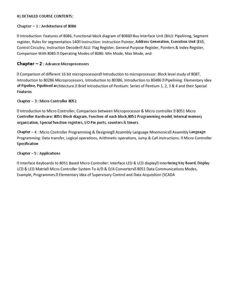 Advance Microprocessor | PDF | Science & Mathematics