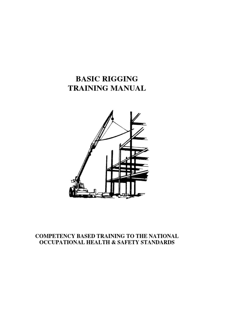 Basic Rigging Training Manual | PDF | Occupational Safety And Health ...
