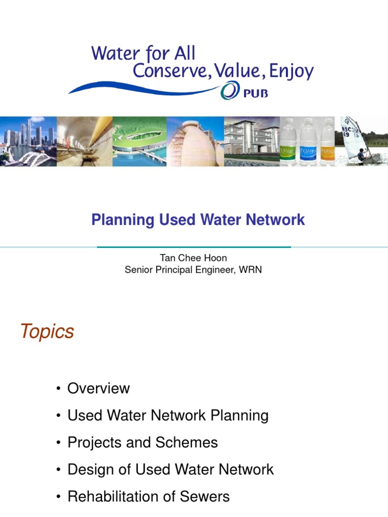 Overview of Used Water Reticulation Network System in Singapore - Ms ...