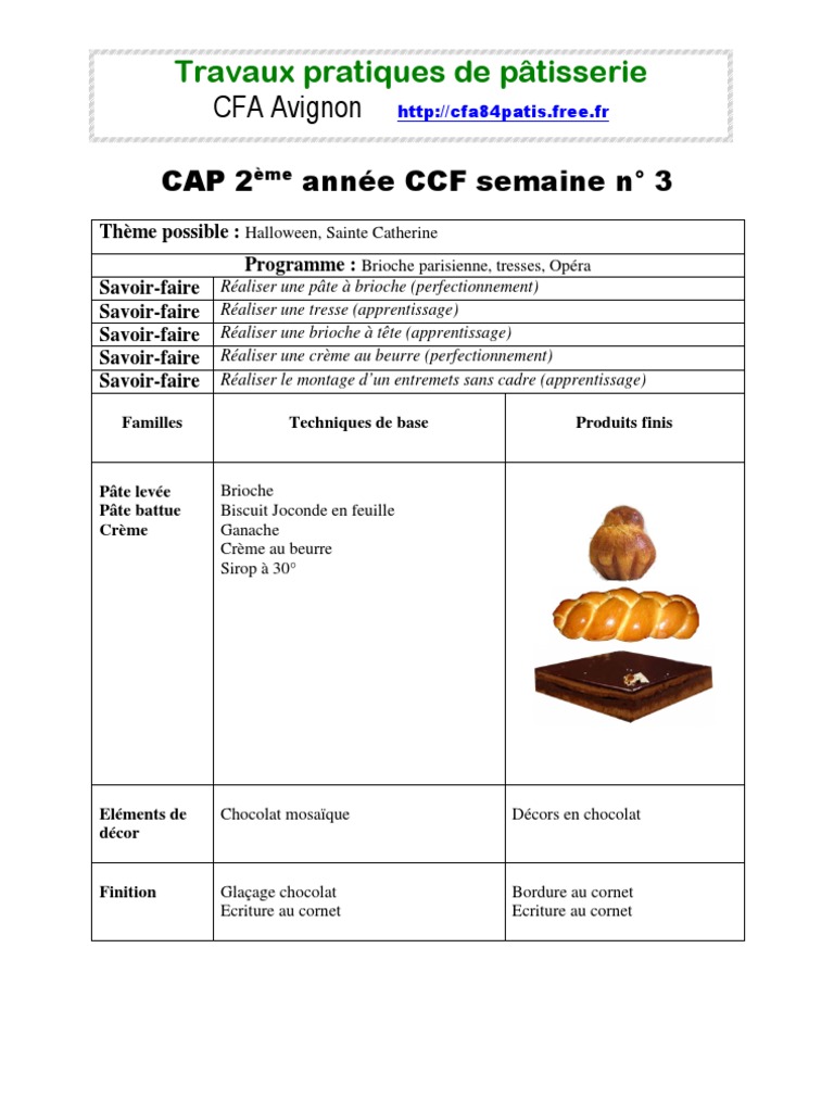 Cap2 tp03 | PDF | Biscuit | Chocolat