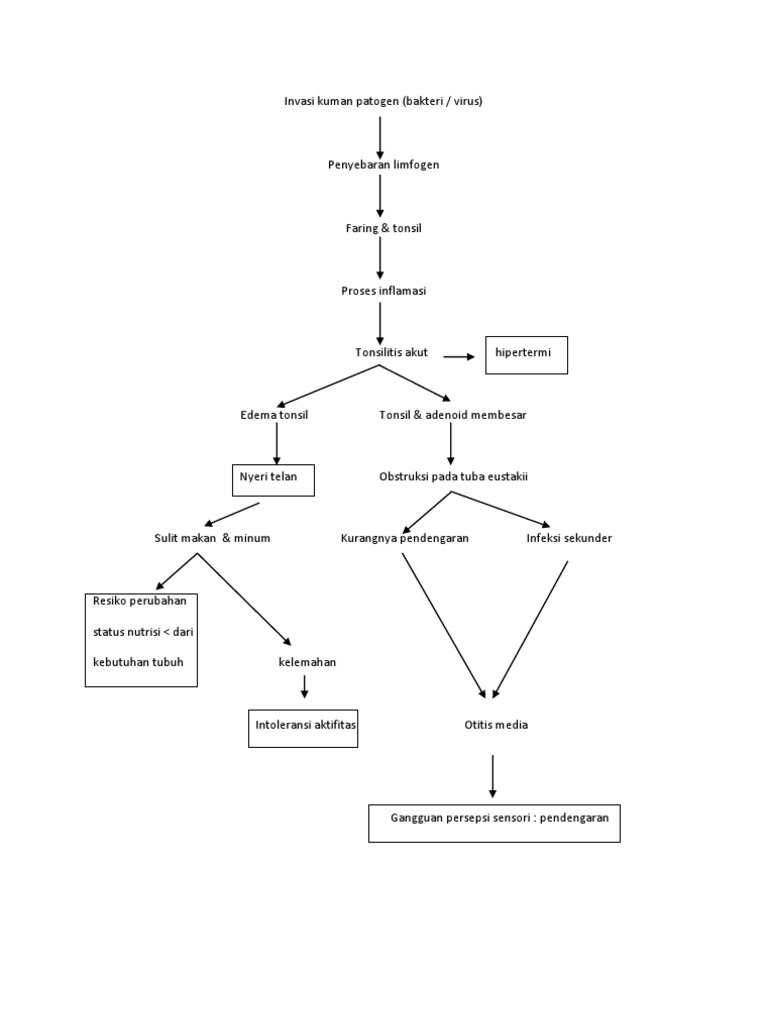 Pathways Tonsilitis