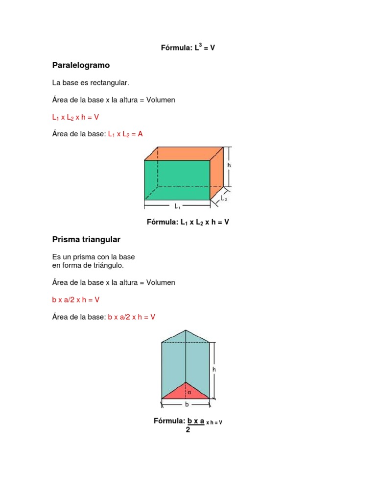 Calculos en m3 | Volumen | Triángulo