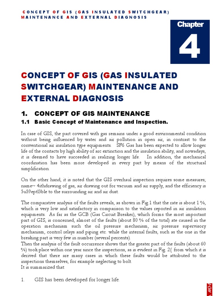 Oncept F IS (AS Nsulated Witchgear) Aintenance AND Xternal Iagnosis ...