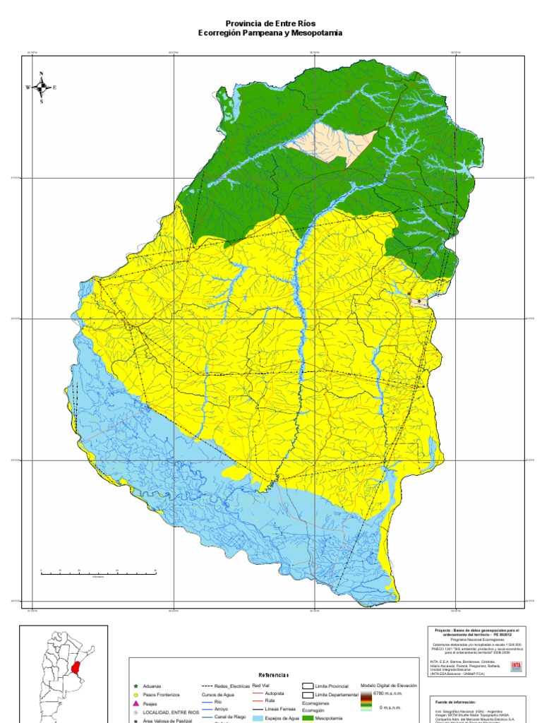 Mapa - de - Entre - Ríos | PDF