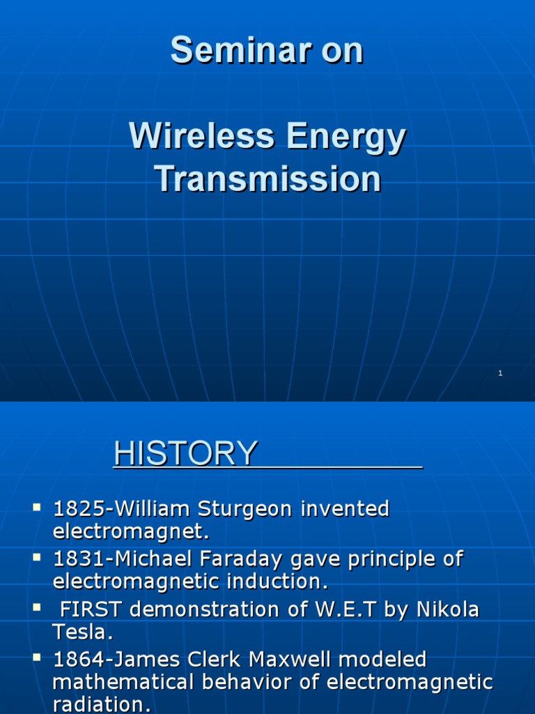 Wireless Energy Transmission | PDF | Radio | Electrodynamics