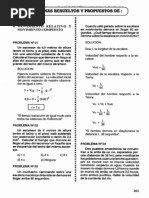 Ejercicios Resueltos de Movimiento Parabolico | PDF