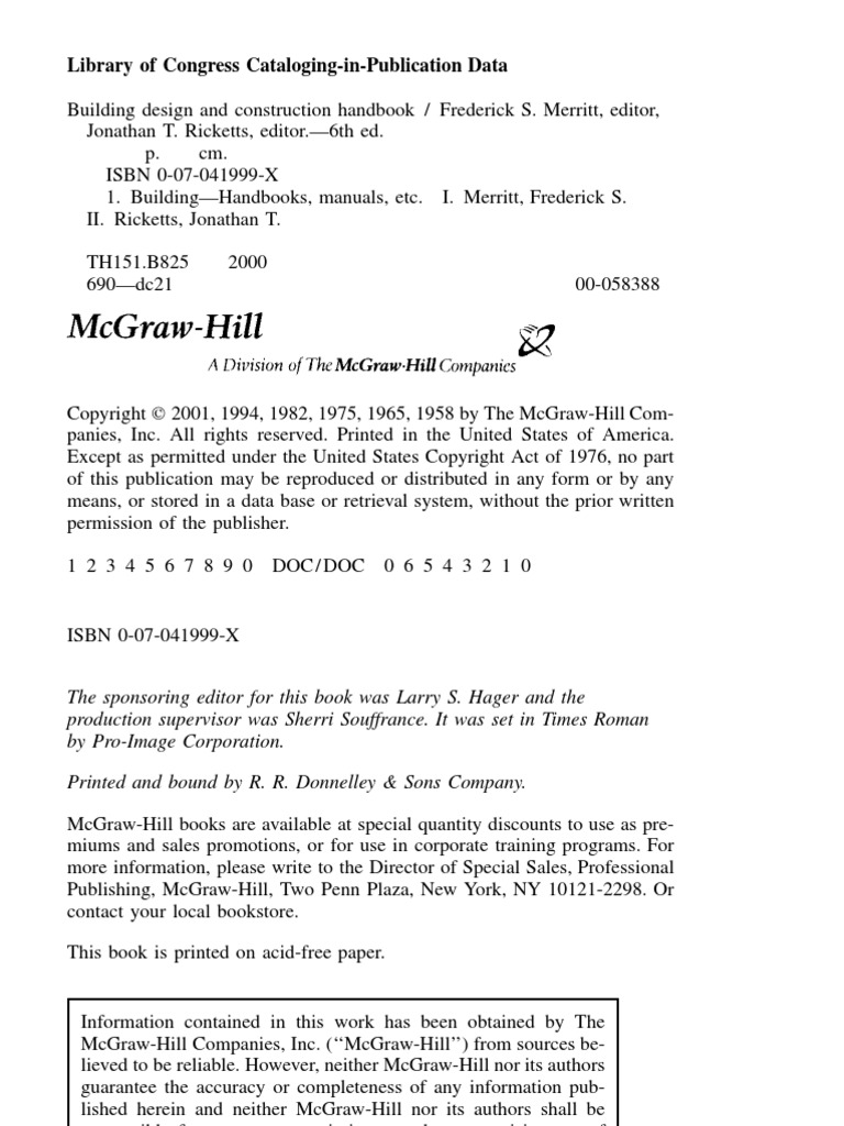 Library of Congress Cataloging-in-Publication Data | PDF | Business
