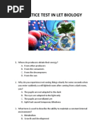 JHS Science Quiz Bee | PDF | Chemical Compounds | Mitochondrion