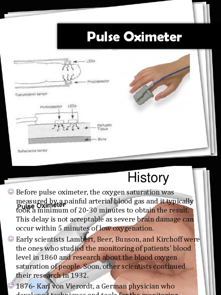Pulse Oximeter | PDF | Hemoglobin | Clinical Medicine