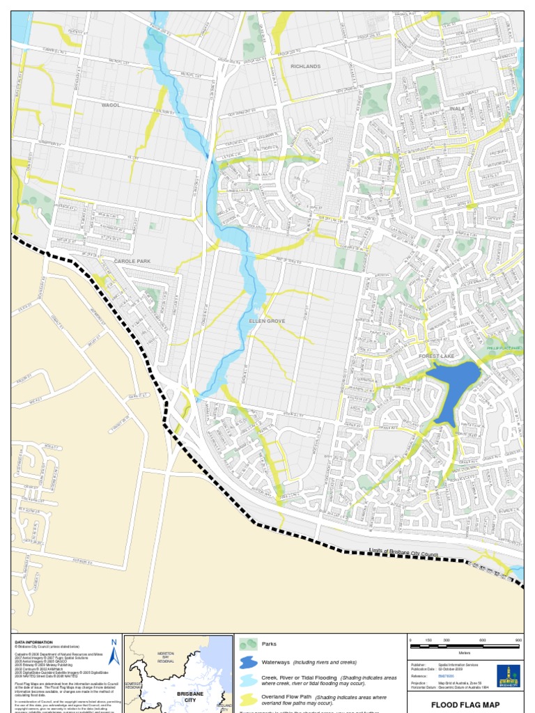 Flooding Ellen Grove Flood Flag Map | PDF