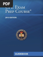 Study Plan: CFE Exam Prep Course | PDF | Test (Assessment)