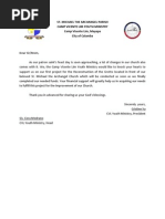 Excuse Letter For Singing Angels Choir | PDF | Choir | Music Performance