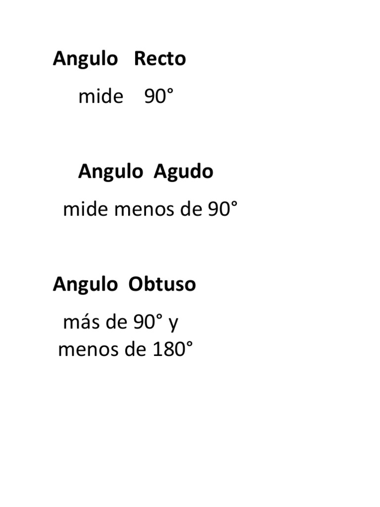 Angulo Recto | PDF