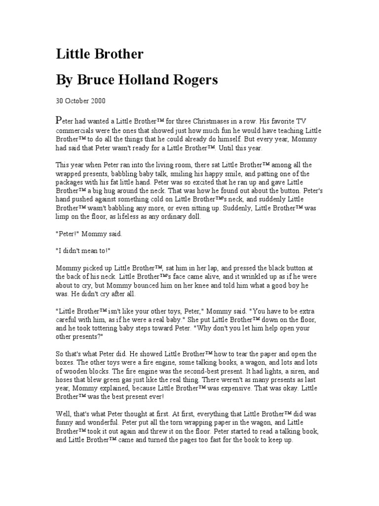 Little Brother | PDF