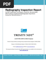 Non Destructive Testing Procedure UT, RT, MT, PT (ASME) | PDF ...