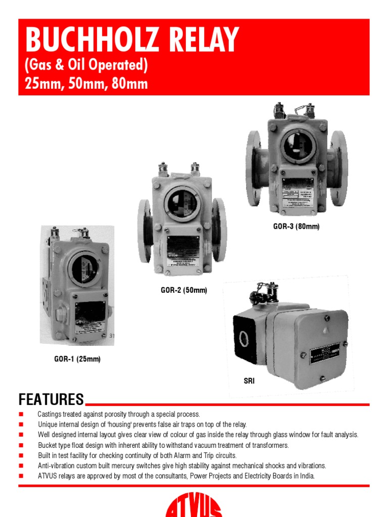 A Comprehensive Guide to Buchholz Relays for Transformer Protection ...