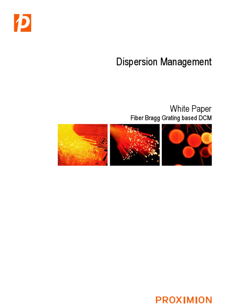 DCM White Paper | PDF | Optical Fiber | Dispersion (Optics)