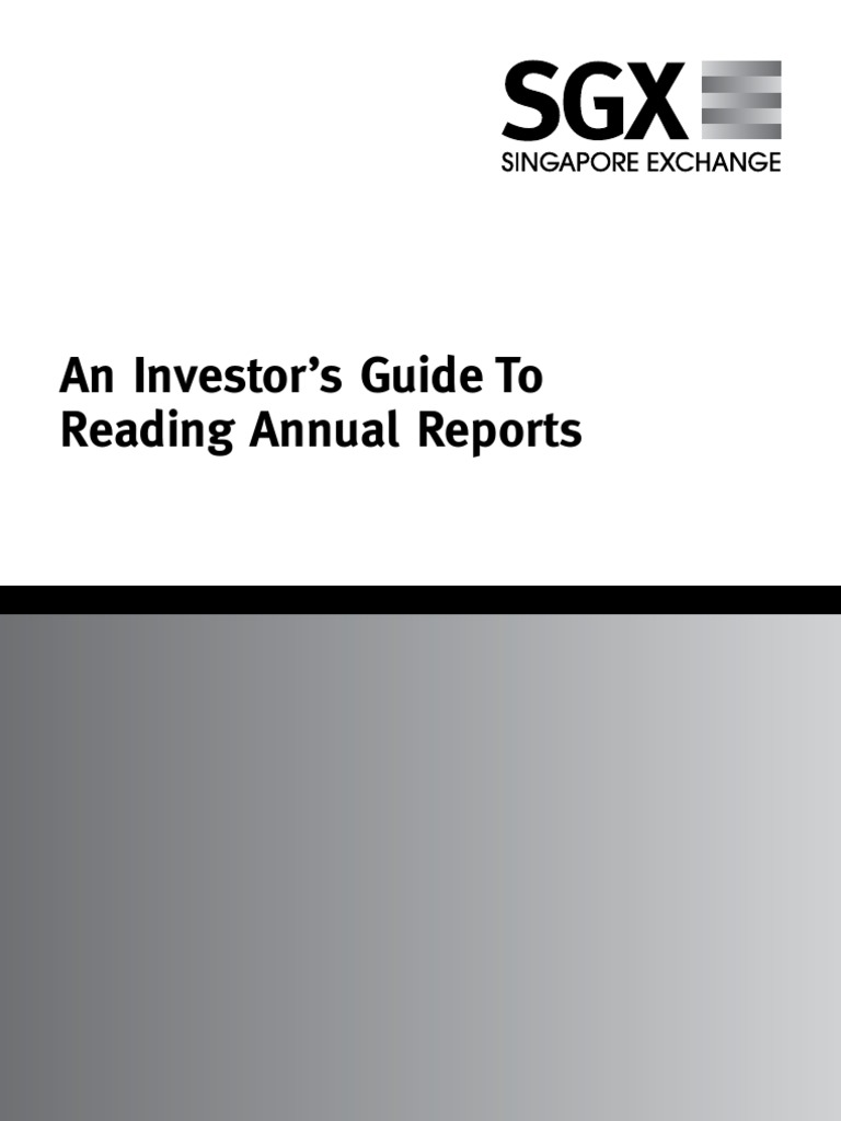 Guide To Reading Annual Reports Download Free Pdf Leverage Finance