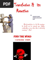 Blood Transfusion Procedures and Protocols | PDF | Blood Type | Blood ...