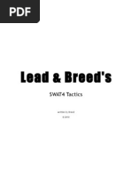 Breach Formations and Tactics | PDF | Securities | Hazards