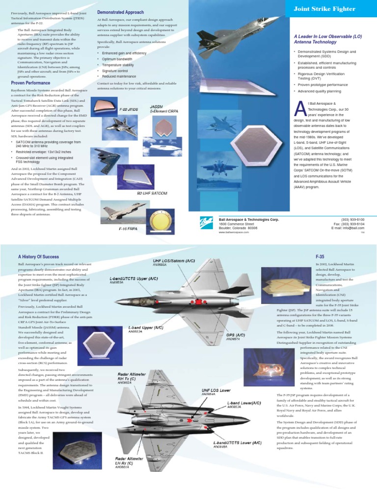20040128_JSF_SATCOM | Lockheed Martin F 35 Lightning Ii | Fighter Aircraft