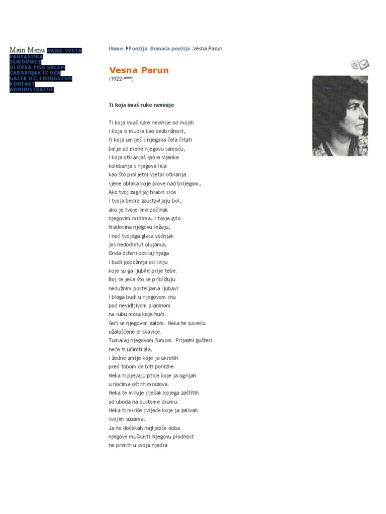 Vesna Parun | PDF