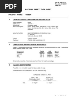 Material Safety Data Sheet: Omyacarb 1T / 2T / 3T / 4T - SJ | PDF ...