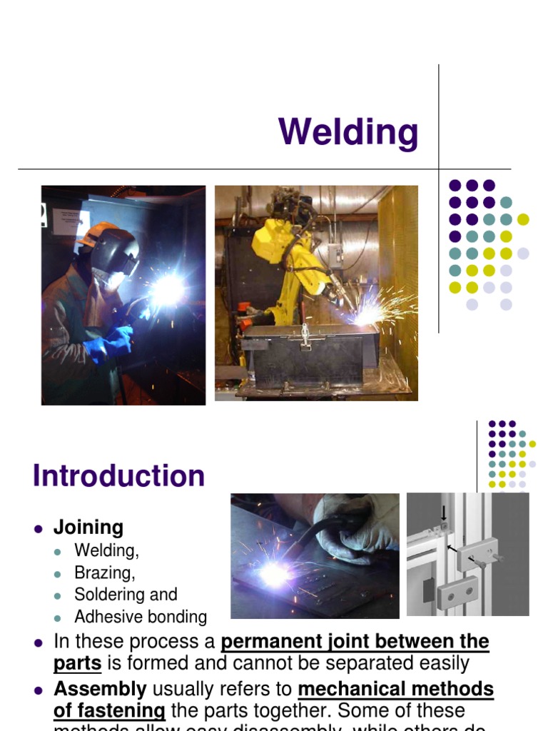 Welding Process Note | PDF