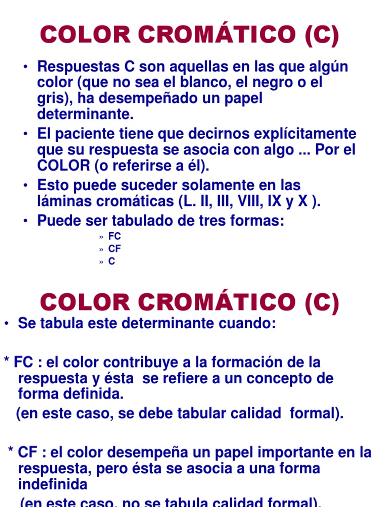 Determinante Color | PDF | Color | Metafísica de la mente