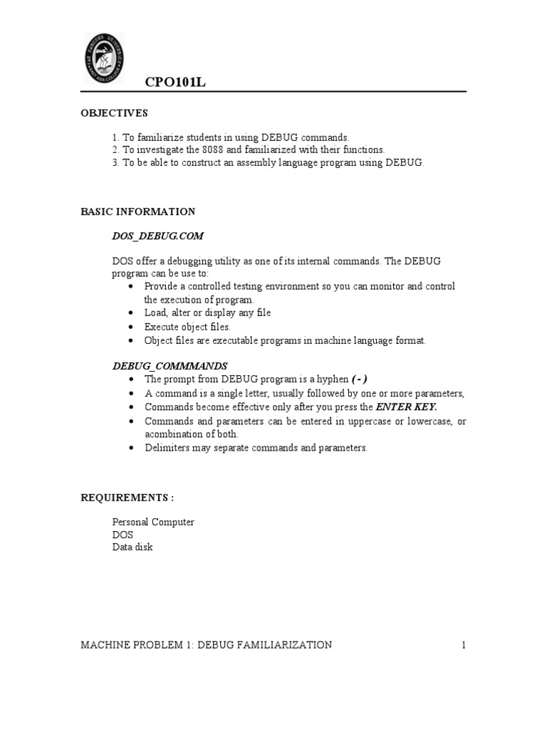 Cpo | PDF | Assembly Language | Subroutine